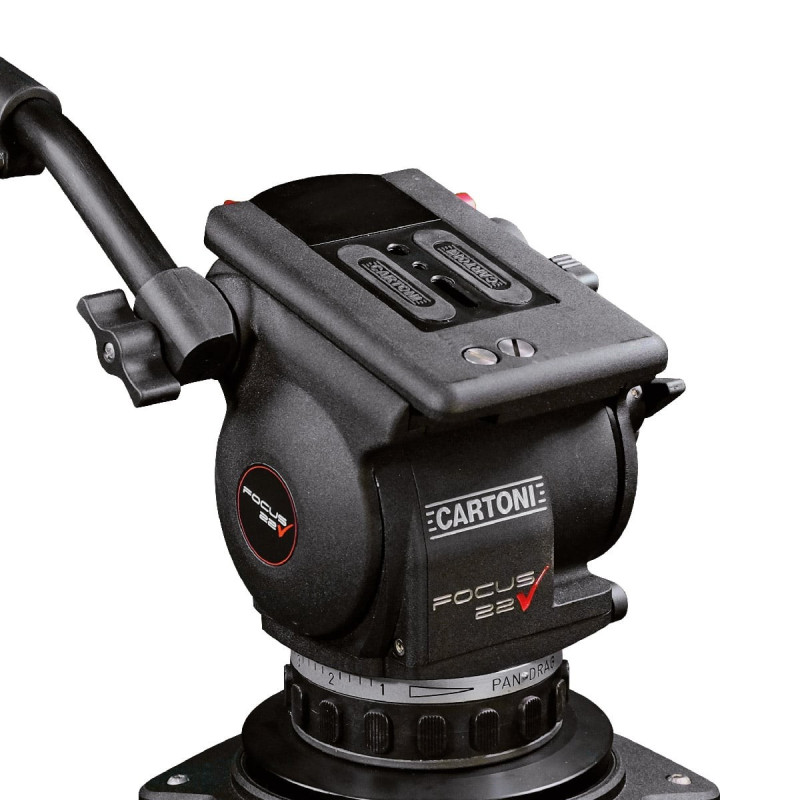 Focus 22 SDS Alu - Trépied vidéo fluide aluminium 0-22kg