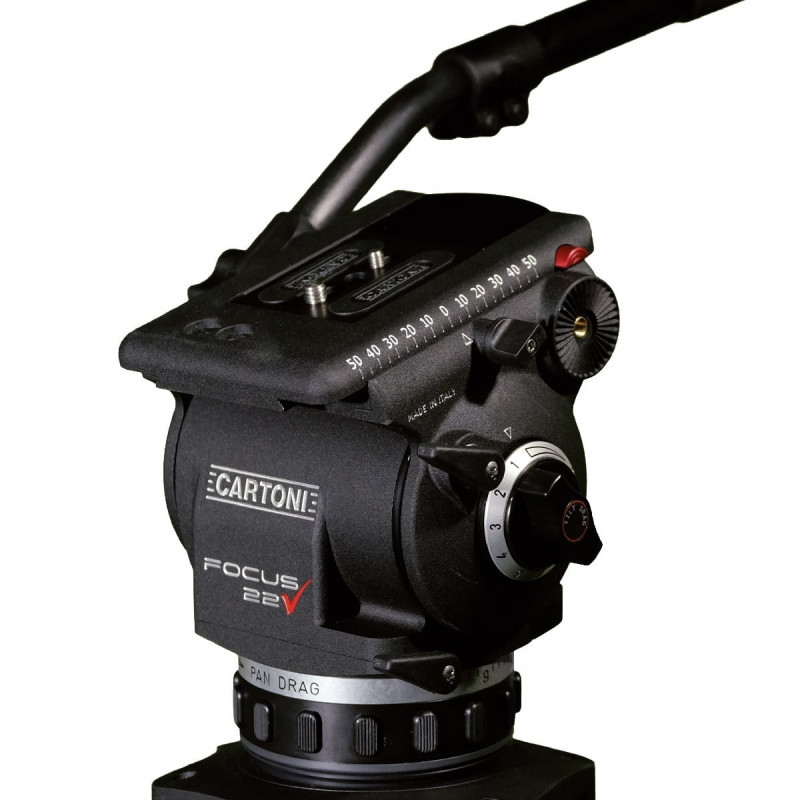 Focus 22 SDS Alu - Trépied vidéo fluide aluminium 0-22kg