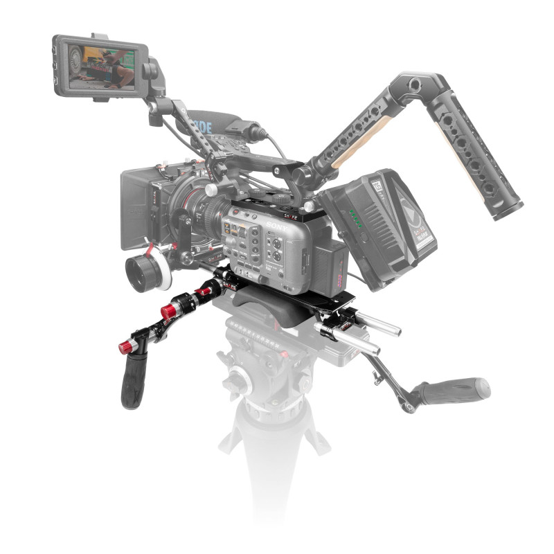 FX6BT - Sony FX6 baseplate and top plate with handle