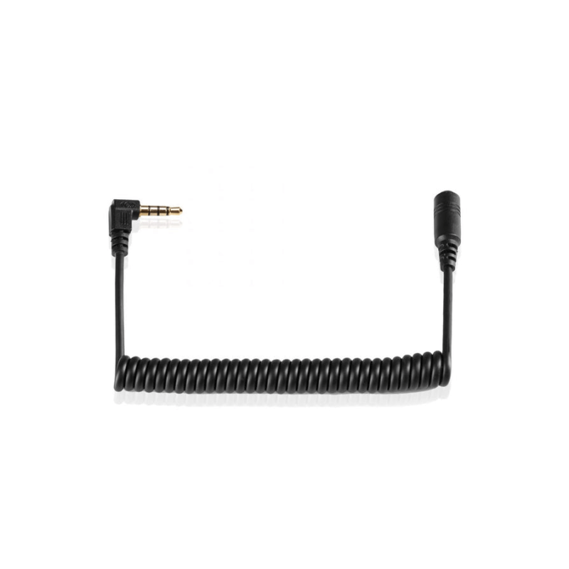 LANCCO14 - LANC Coiled Cable Male-Female 10 inches 3.5 mm Connector