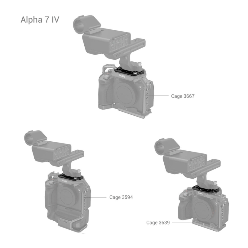 MD4019 - Adapter Plate for Sony FX3 XLR Handle