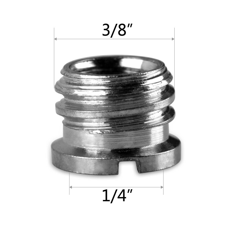 1610 - Thread adapter w/ 1/4" to 3/8" thread